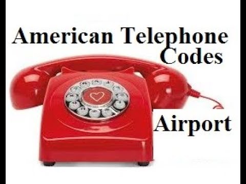 How to North American Telephone Numbers & Airport _Area Codes ...