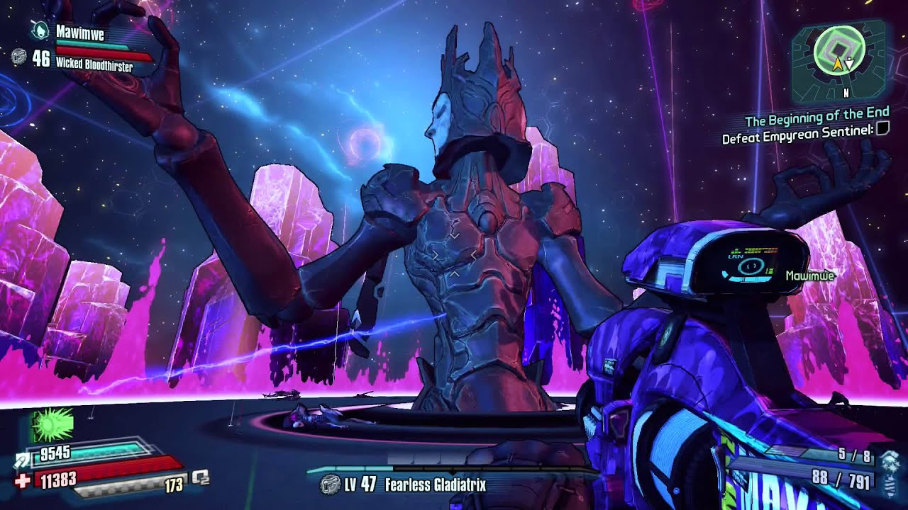 Borderlands: The Pre-Sequel Adventures Part 53 - The Sentinel True ...