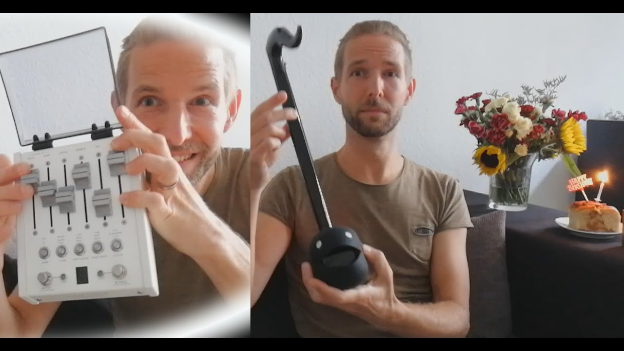 Chase Bliss Automatone vs. Otamatone - funny video - birthday mess up ...