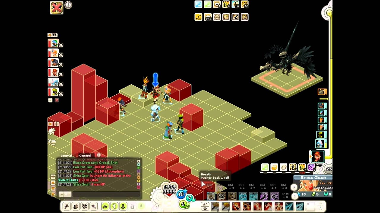 Wakfu Knights of Ni Second Black Crow Fight - YouTube