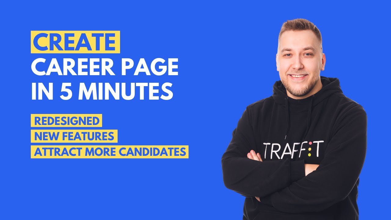 Career site generator in TRAFFIT - perfect Career site in 5 minutes ...