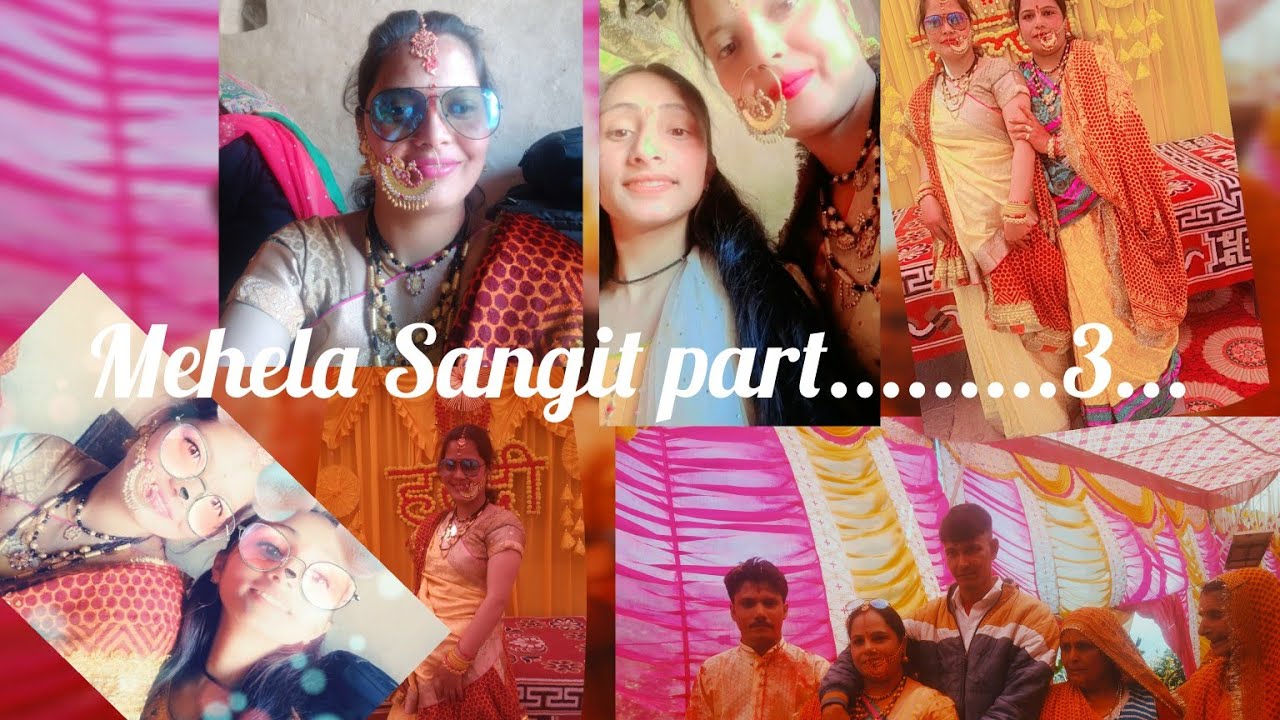 aj chacha Mahela Sangit ke kuch kase pal//unnati pant// ️ ️🥰🥰 - YouTube
