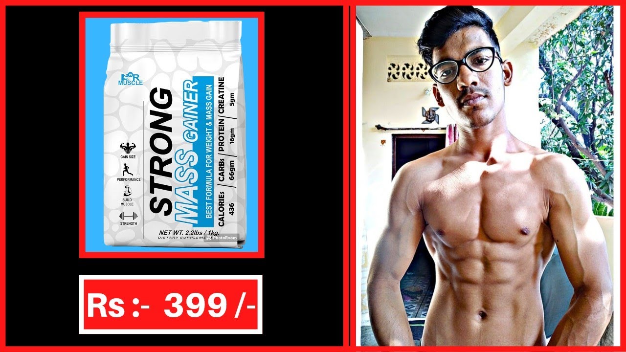 Mormuscle Strong Mass Gainer | Helps in Gain Weight | Fast Weight and ...