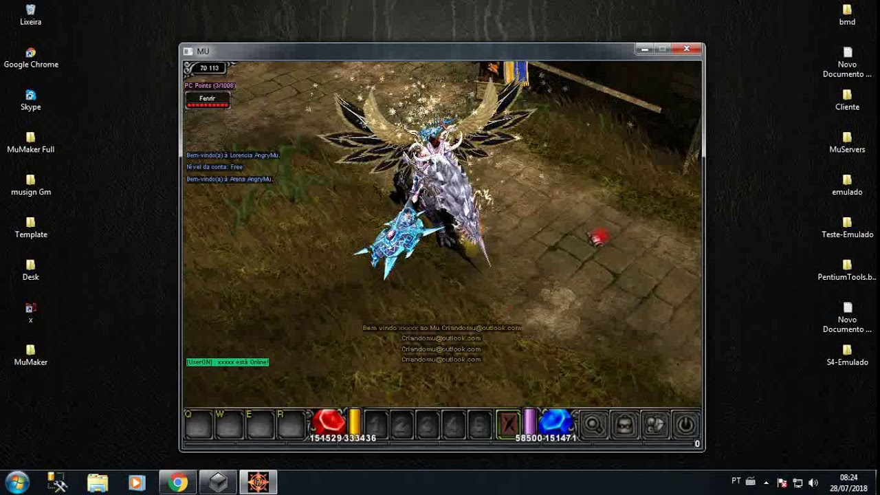 Mu Season 4 Mu Online Custom Apresentação - YouTube