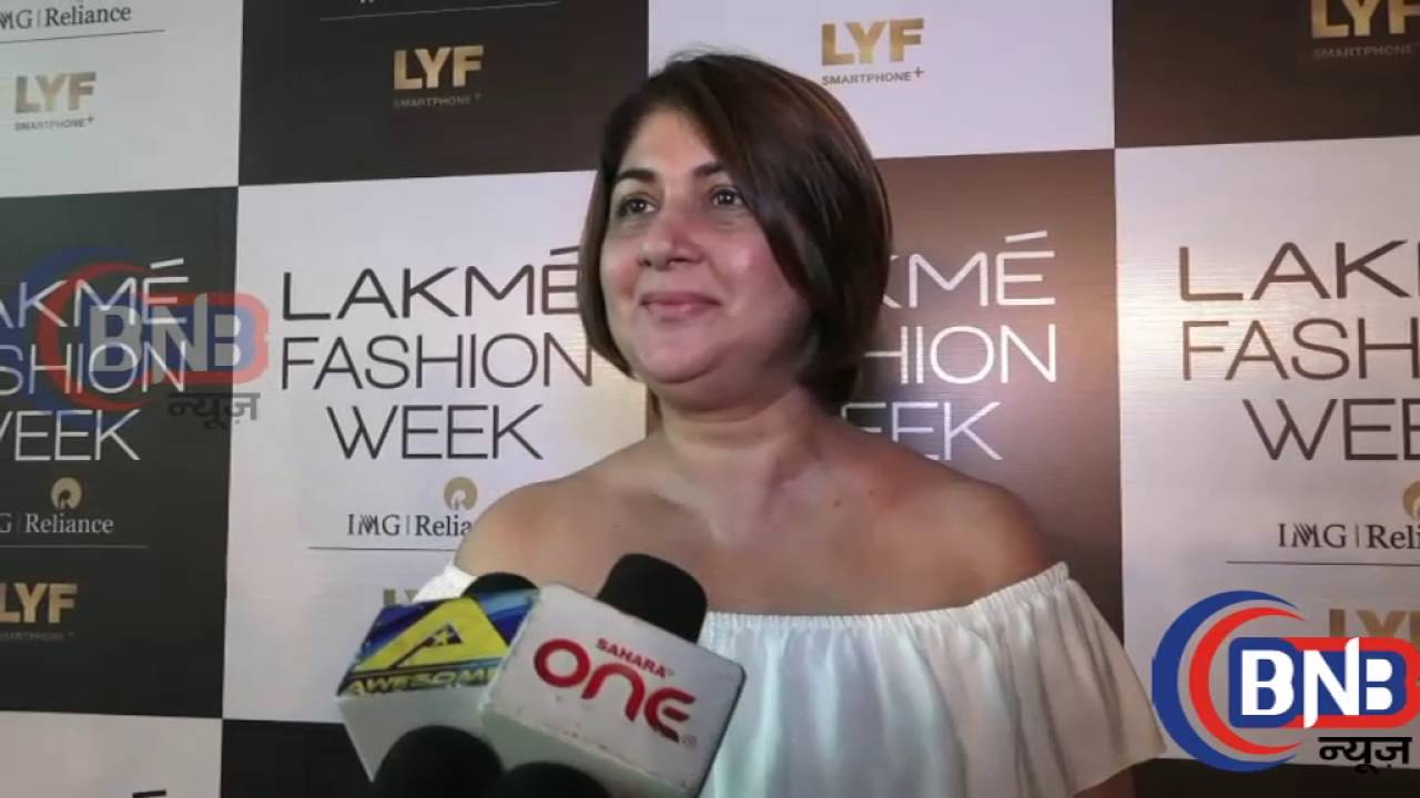 Lakme Fashion Week Winter Festive 2016 Lubna Adams Interview - YouTube