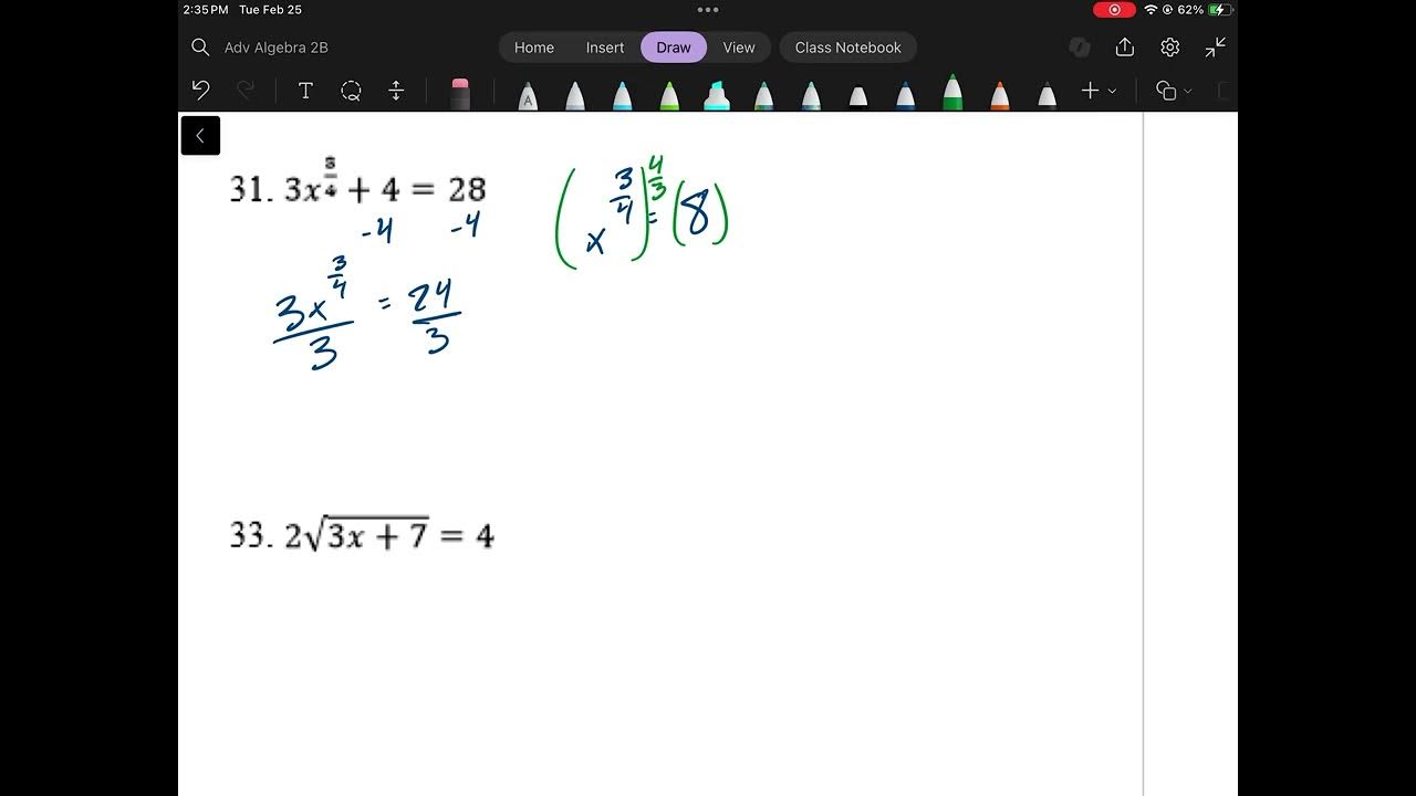 Unit 7 Test Review #31 - YouTube