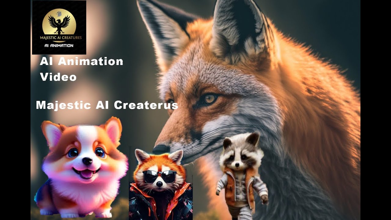 Beautiful AI Animals | 4K Cinematic video 🐶 | Majestic AI Creatures ...