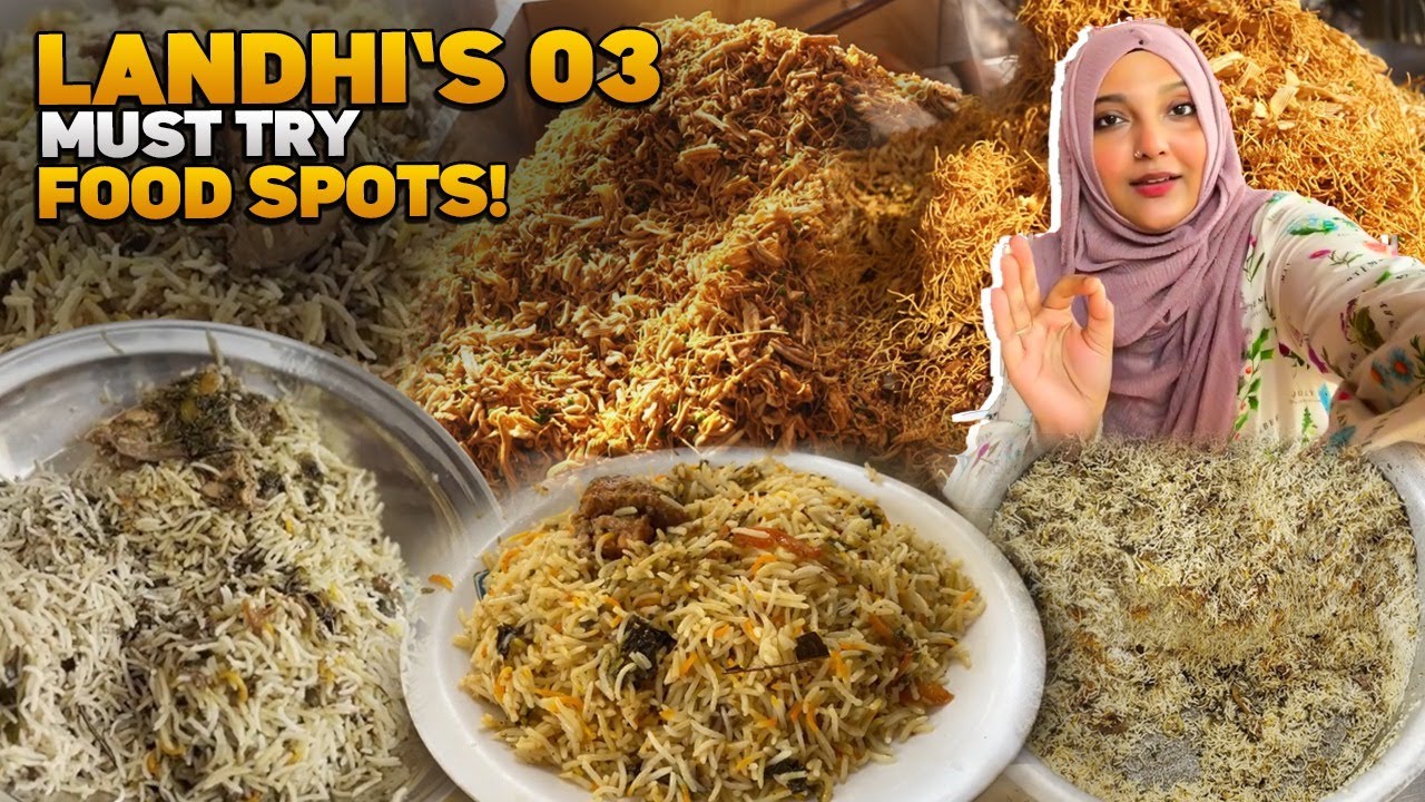 Karachi's Top 03 Must Try Food Spots in Landhi | Beef Biryani, Chicken ...