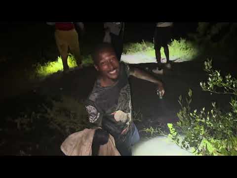 The last night at crab hunting in the bush with adventure in the Tropics almost got stranded