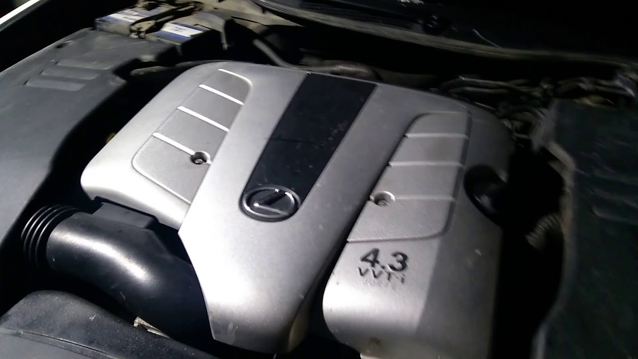 GS350 3UZ-FE 4WD, test1, TRC ON - YouTube