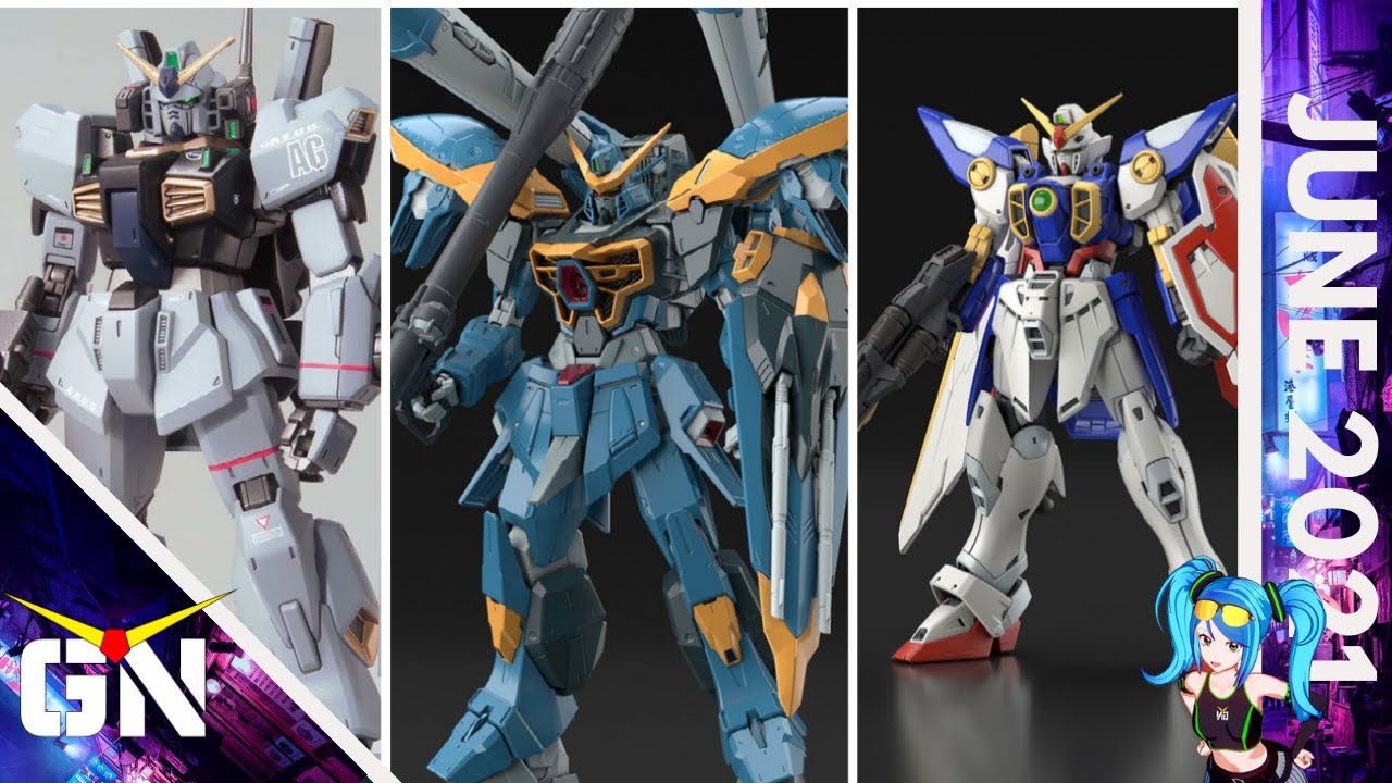 Gunpla LineUp June 2021 - YouTube