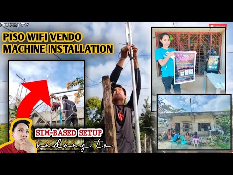 PISO WIFI VENDO MACHINE INSTALLATION, SIM-BASED SETUP | Ondong TV - YouTube