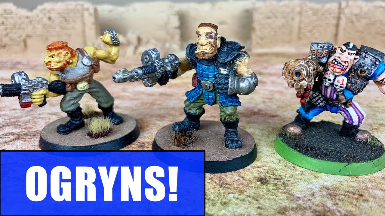 Warhammer 40k Ogryns! History, Lore and Miniatures - YouTube