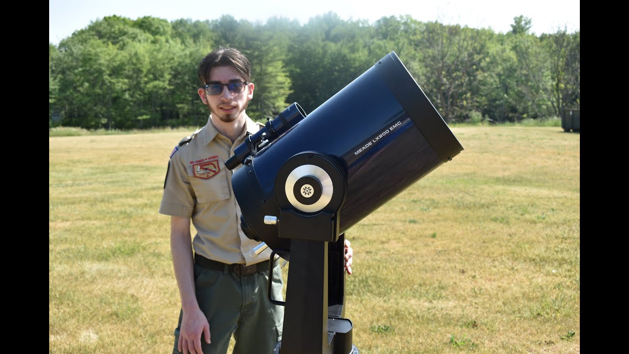 Claudio T Stabile Eagle Scout Astronomy Project - YouTube
