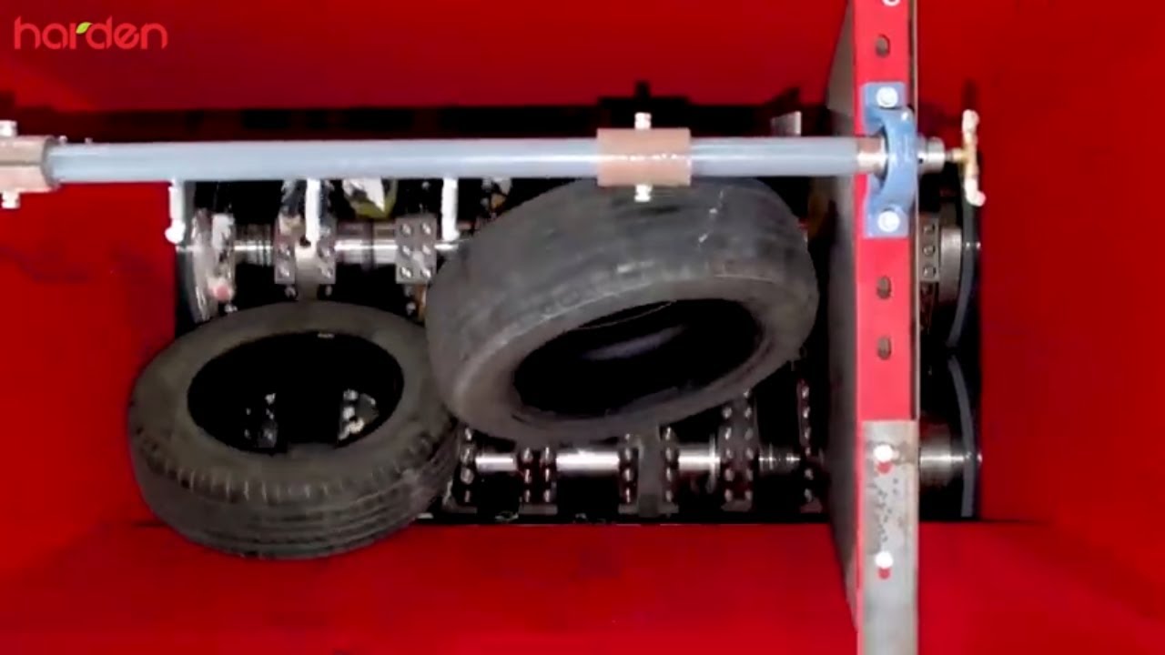 Waste Rubber Tires Treatment Line for TDF (Tire-derived Fuel) - YouTube