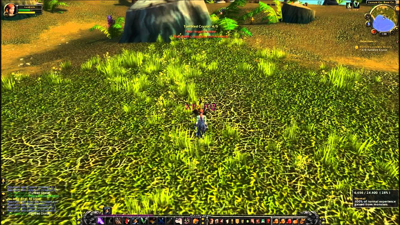 Venture Company Mining Quest - World of Warcraft - YouTube