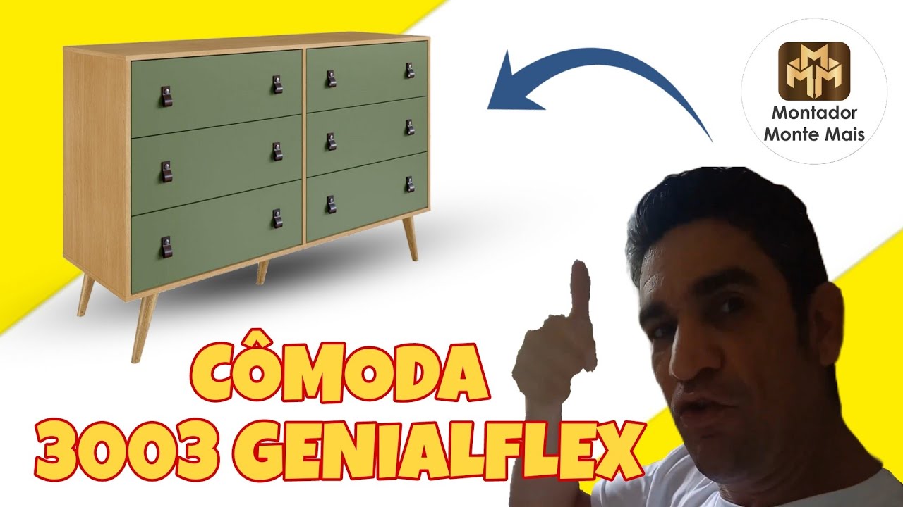 Dicas de como usar a Cômoda 3003 da Genialflex - YouTube