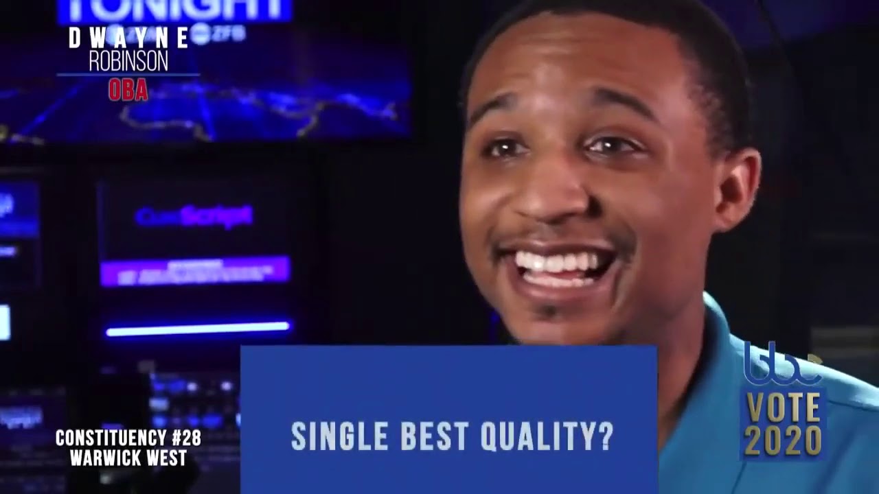 Dwayne Robinson - Candidate Profile featured on Bermuda Tonight - YouTube