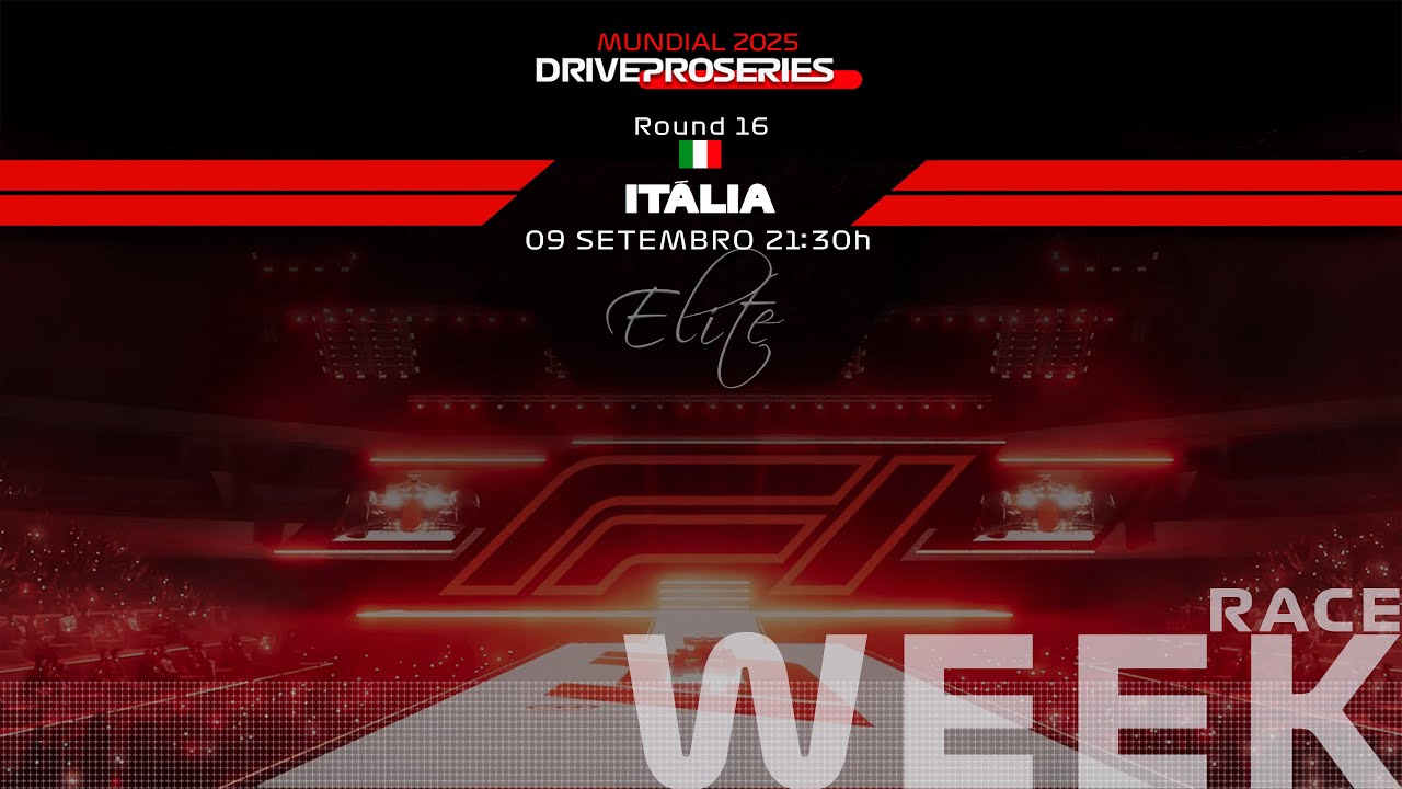 MUNDIAL DRIVE PRO SERIES ELITE - T1 - E16 - GP DA ITÁLIA - NARRAÇÃO ...