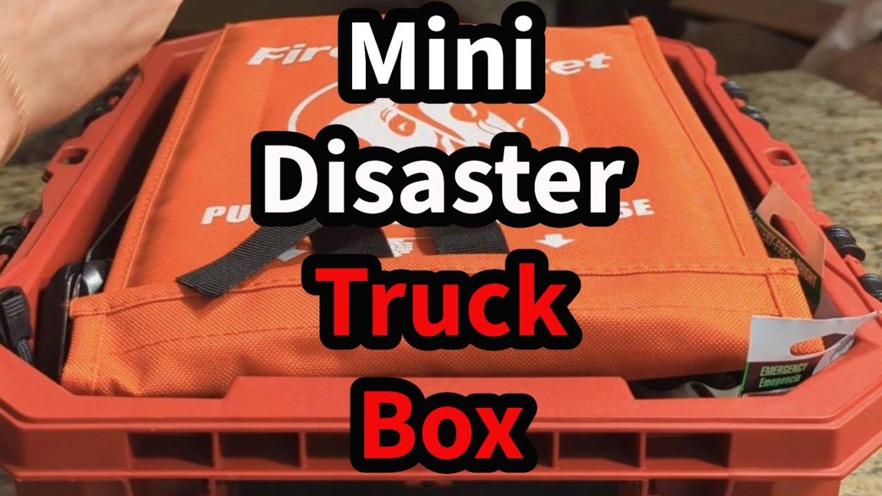 💥Create one of these BEFORE calamity. Here's my "Mini Disaster Truck ...