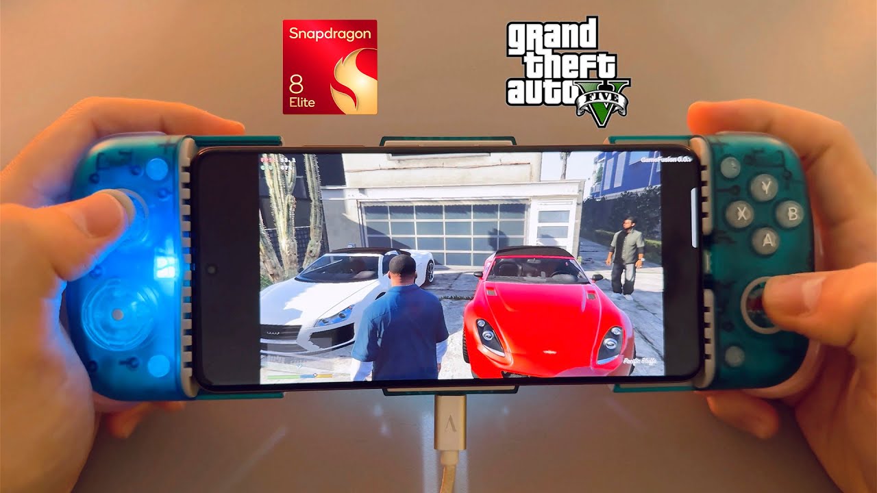GameFusion PC Emulator Android GTA 5 Gameplay (Realme GT 7 Pro ...