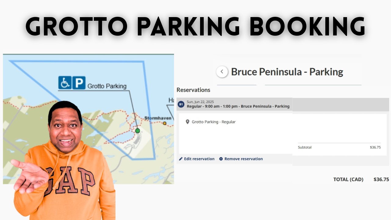 How to Book Parking for the Grotto | Bruce Peninsula Step-by-Step Guide ...