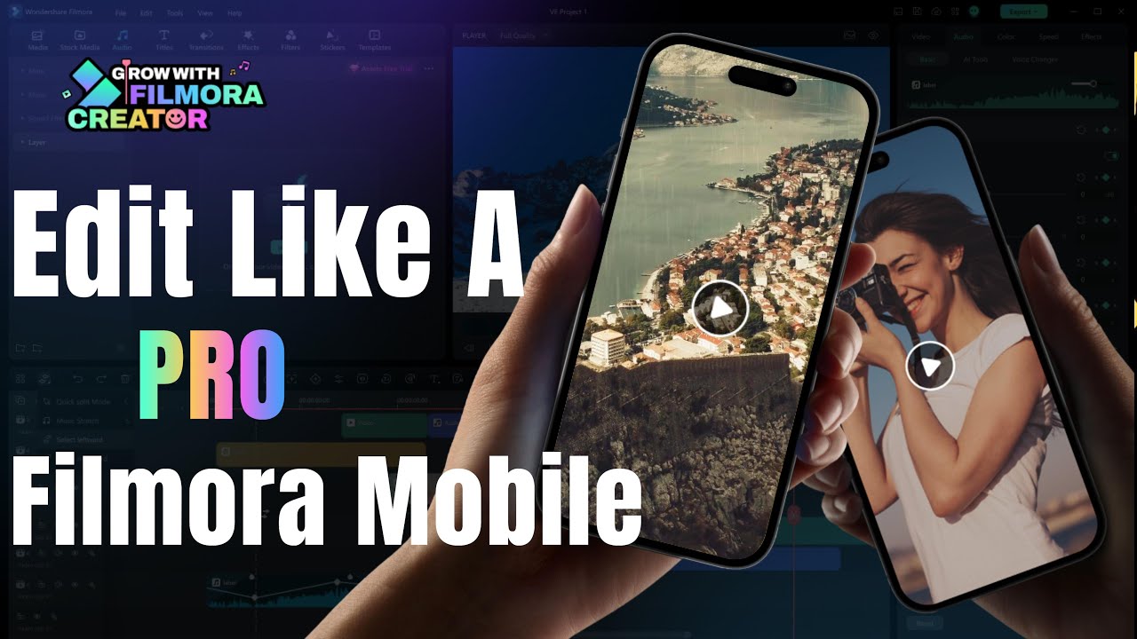 Create a Hollywood Film Style with Filmora Mobile - YouTube