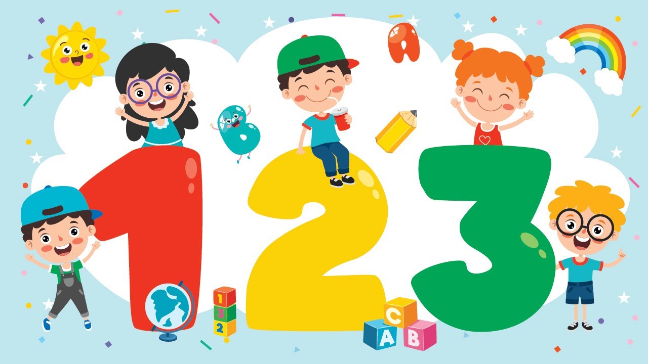 Learn Counting 1 to 10 🎉 Preschool Song Apples & Bananas Theme ...