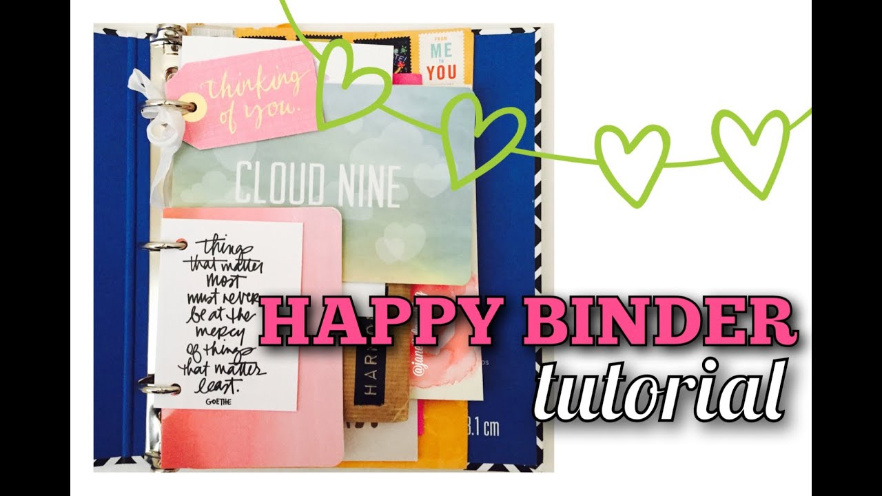 Happy Binder Tutorial - YouTube