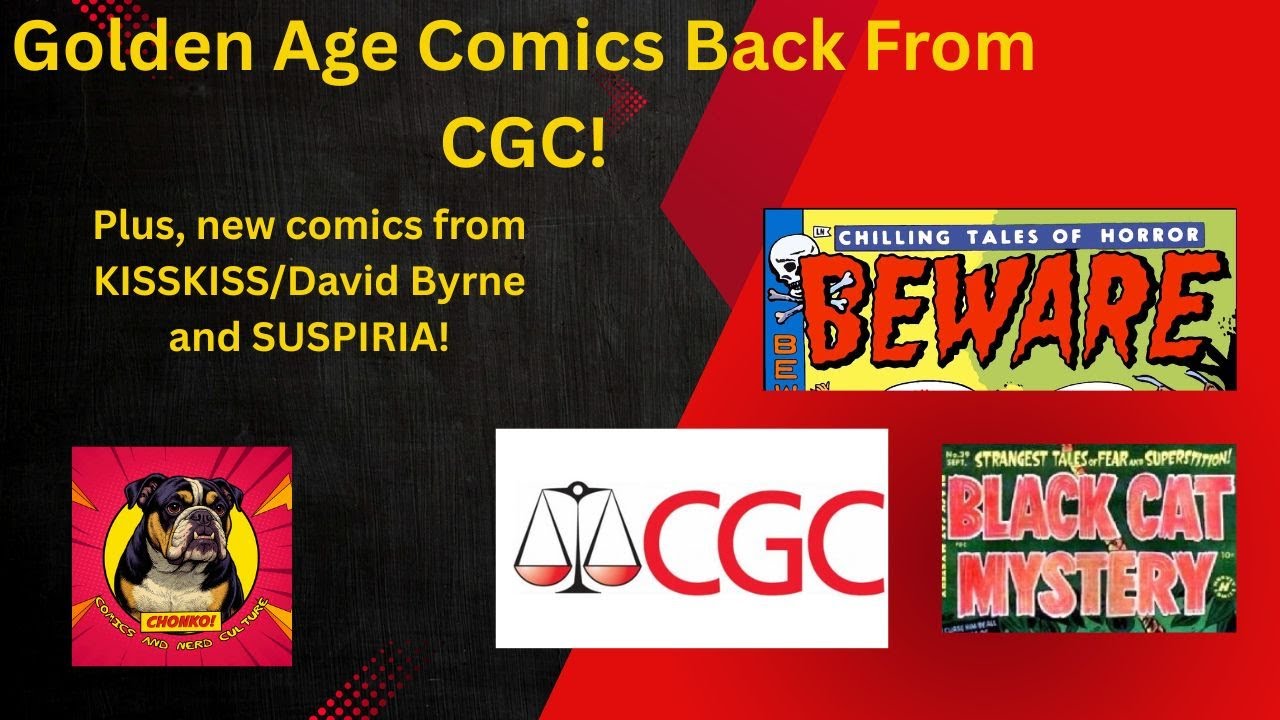 Golden Age Comics back from CGC! Plus, new comics including books from ...