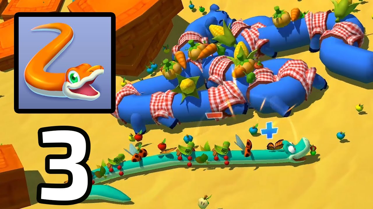 Snake Rivals Gameplay Part 3 (Android,IOS) - YouTube