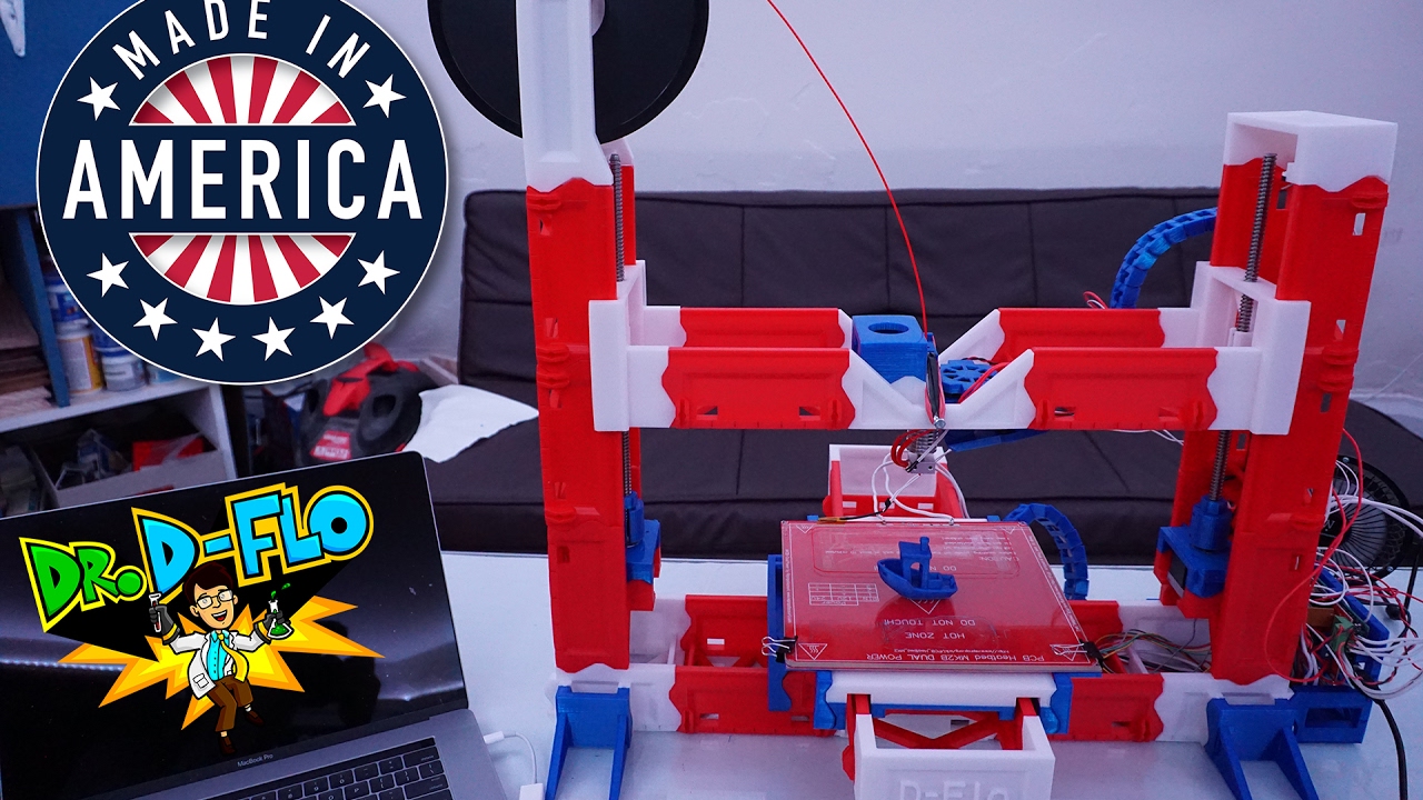 Self-Replicating 3D printer (Snappy) - YouTube