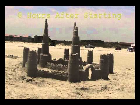 Metal Detecting St Augustine Beach 2015 - Epic Sand Castle - YouTube