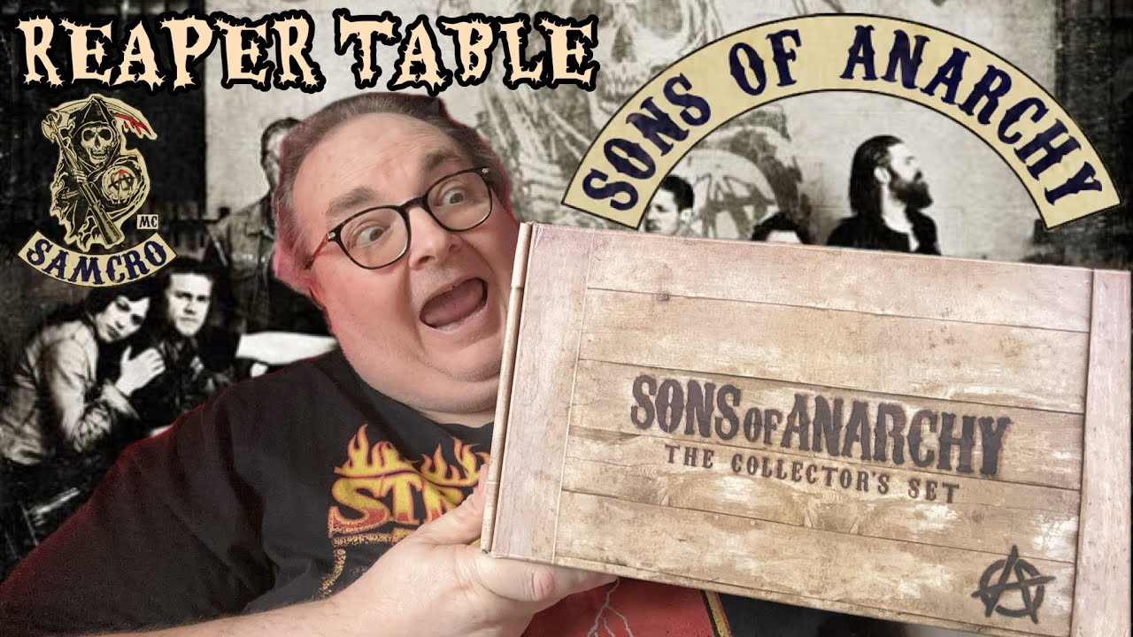 Sons of Anarchy REAPER TABLE Blu-ray Collector’s Boxed Set - YouTube