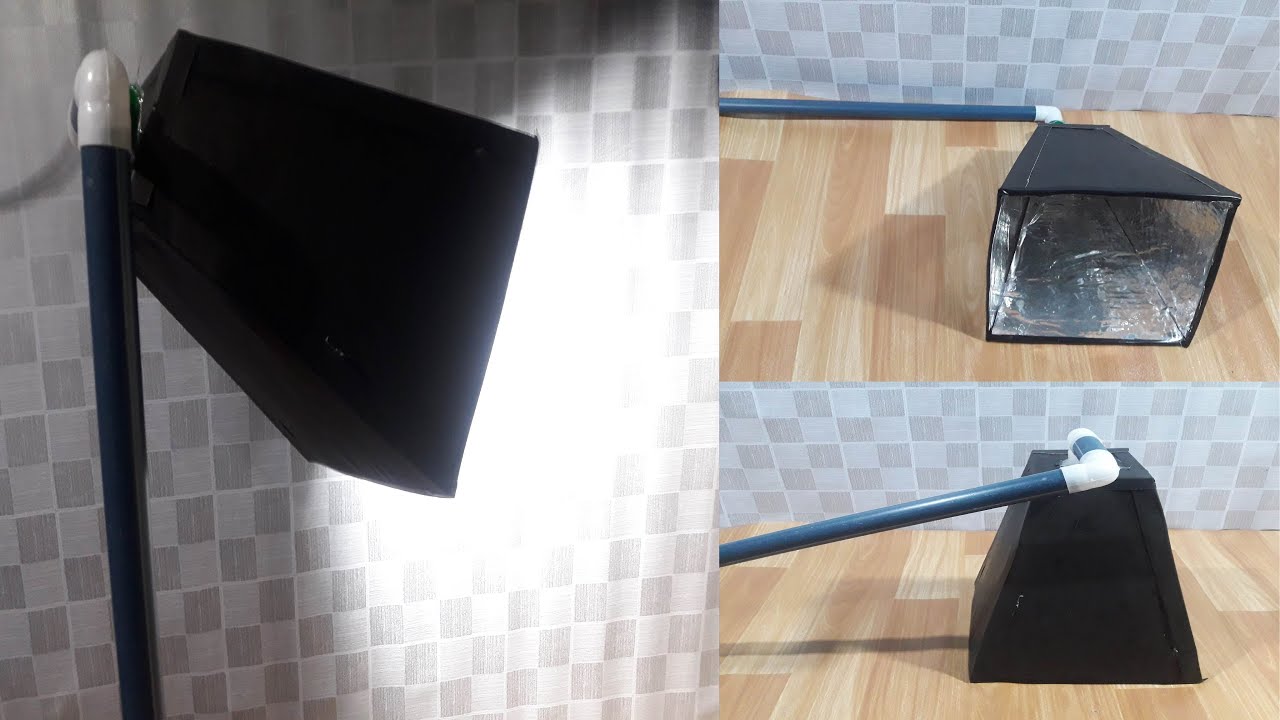 How to Make Softbox Light at Home || DIY Softbox Light || Lights for ...