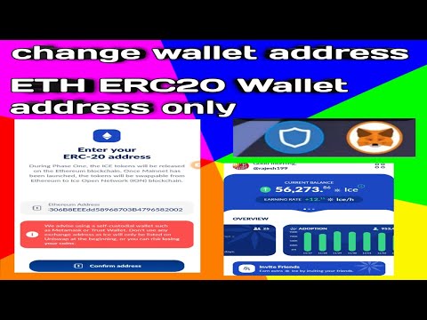 ice coin launching countdown ERC20 wallet ice network // how to change ...
