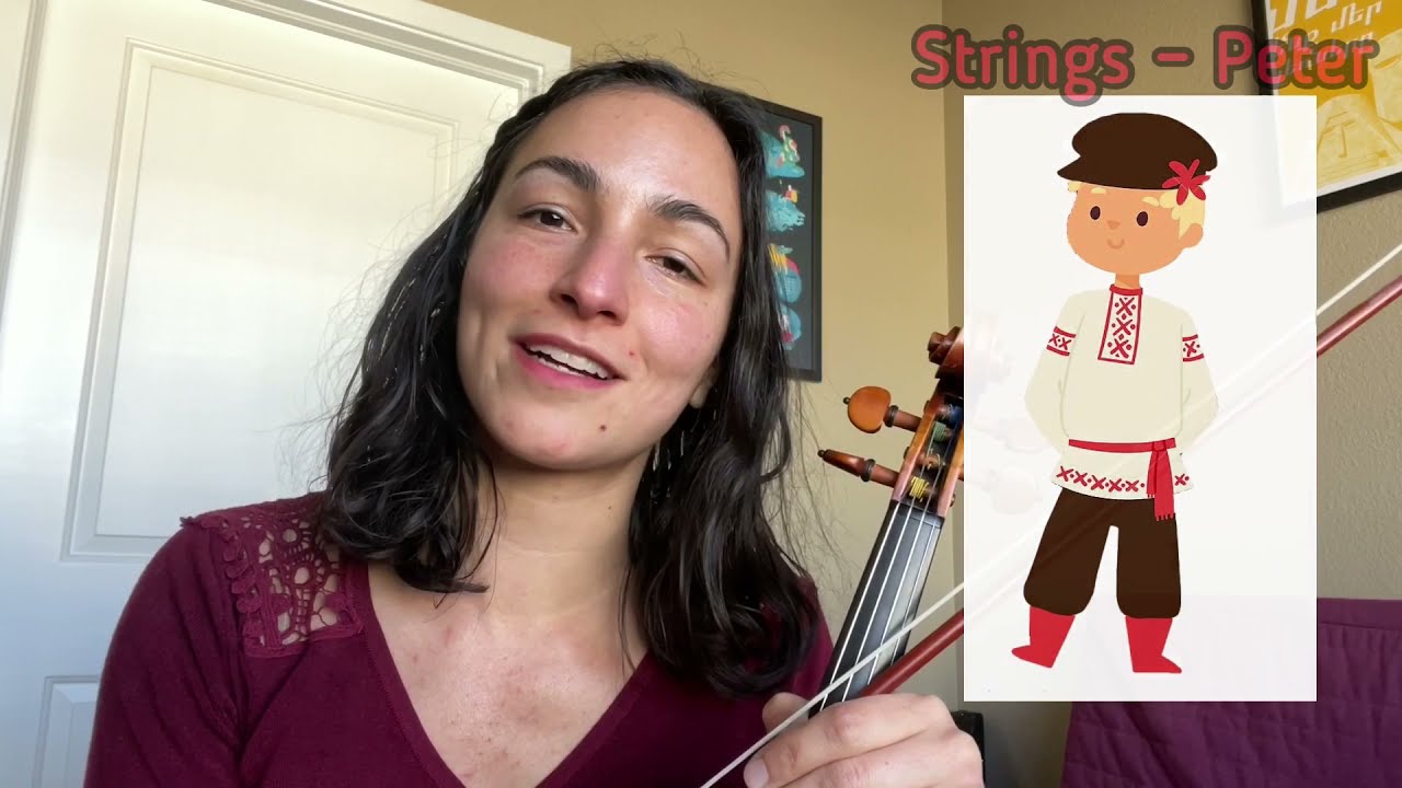 Peter and the Wolf - Violin Demonstration - YouTube