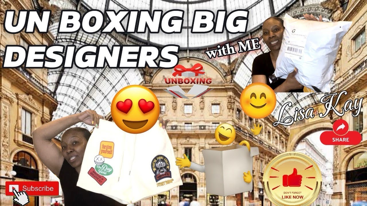 UNBOXING BIG DESIGNER PACKAGES WITH ME.. - YouTube