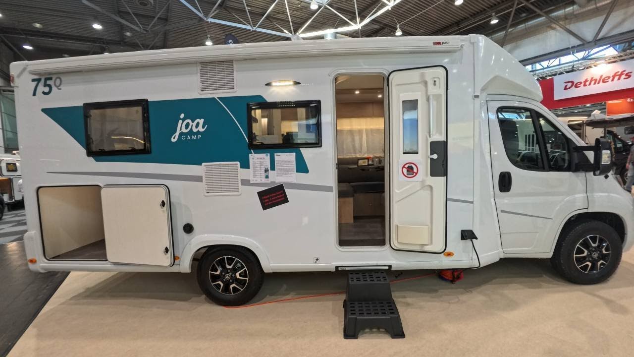 JOA Camp 75Q Citroën Jumper Motorhome RV With Owen & Big Bathroom - YouTube