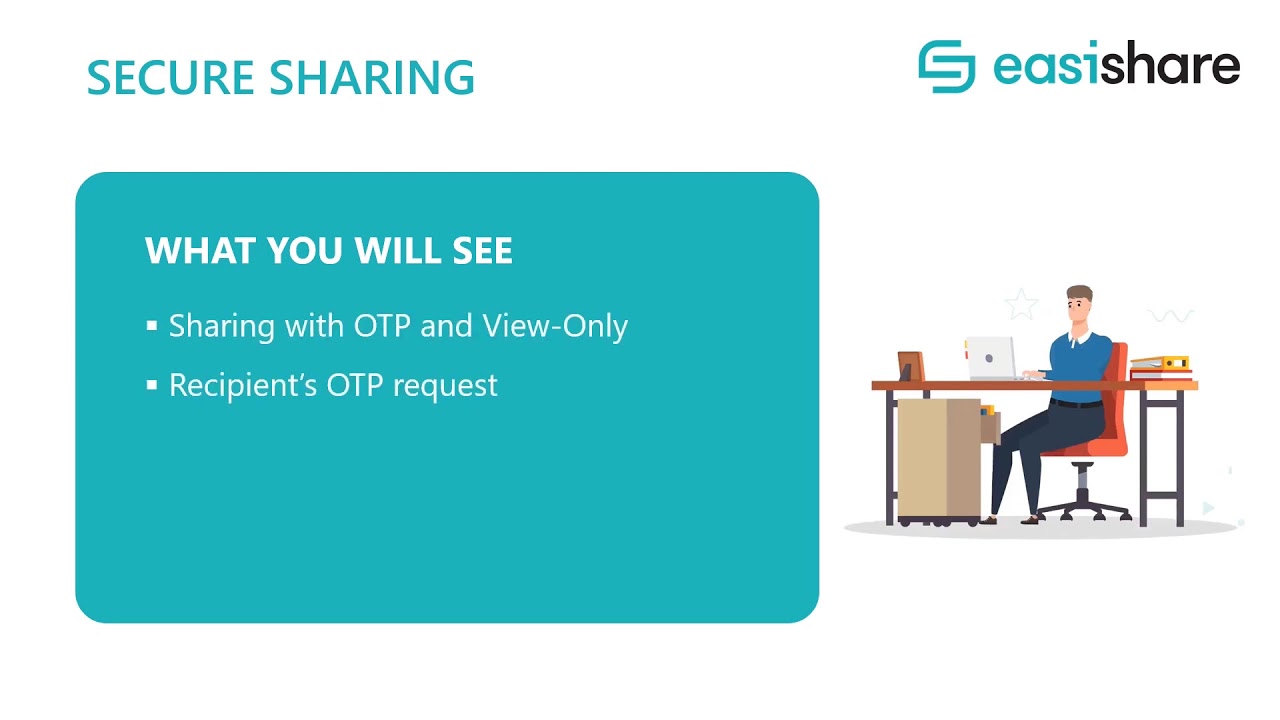 Secure File Sharing with OTP and View Only Rights - YouTube