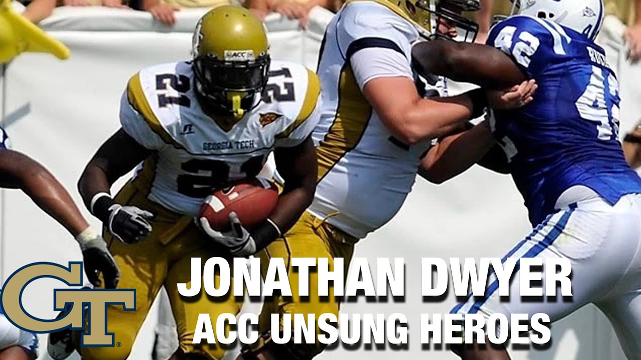 Georgia Tech RB Jonathan Dwyer | ACC Unsung Heroes - YouTube
