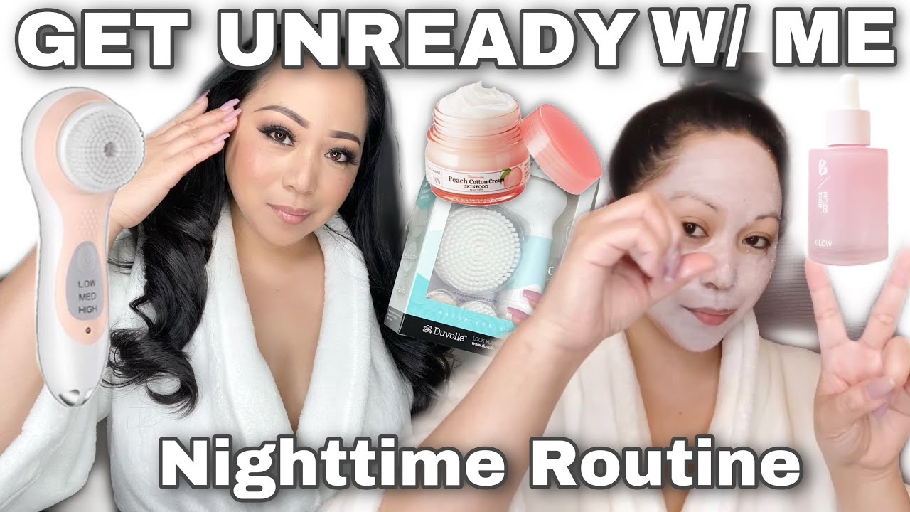 Get Un-Ready W/ Me. Skincare/Nighttime Routine - YouTube