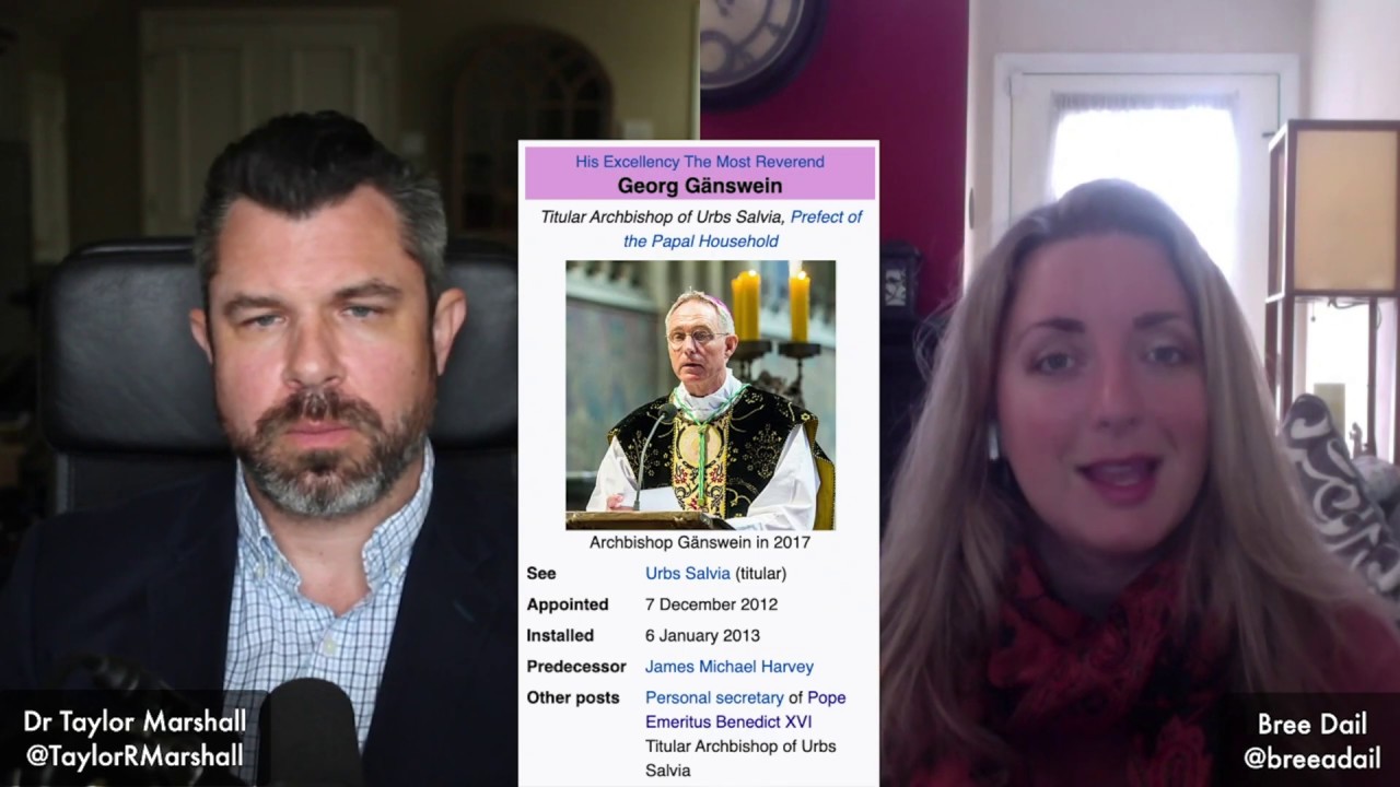 Popes and Clowns Don't Mix - Taylor Marshall and Bree Dail - YouTube