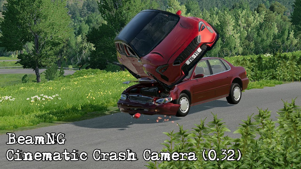 BeamNG - Cinematic Crash Camera Demonstration V0.32 - YouTube