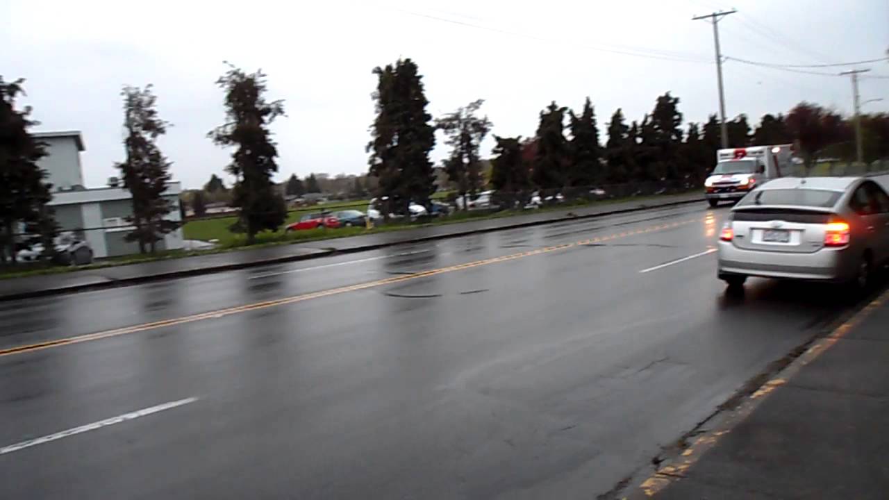 BCAS Ambulance enroute to hospital Code 3 - YouTube