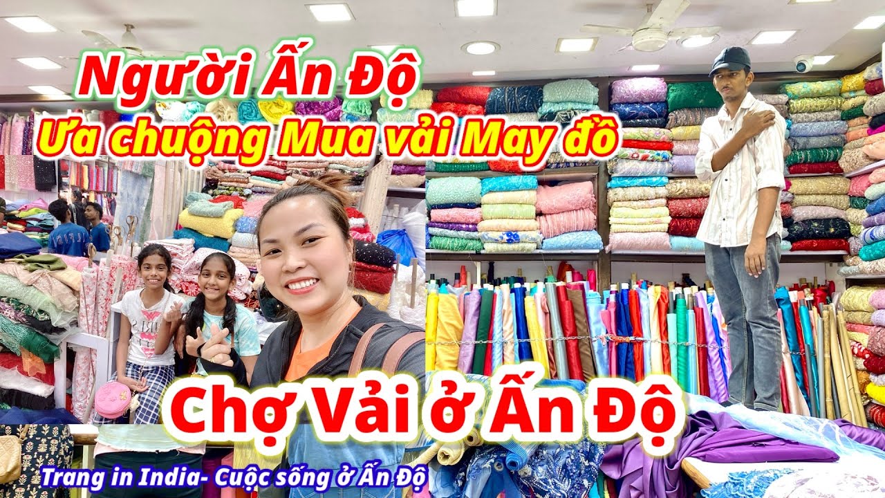 136. Cùng Chị chồng đi mua Vải may đồ chuẩn bị cho Ngày quan trọng của ...