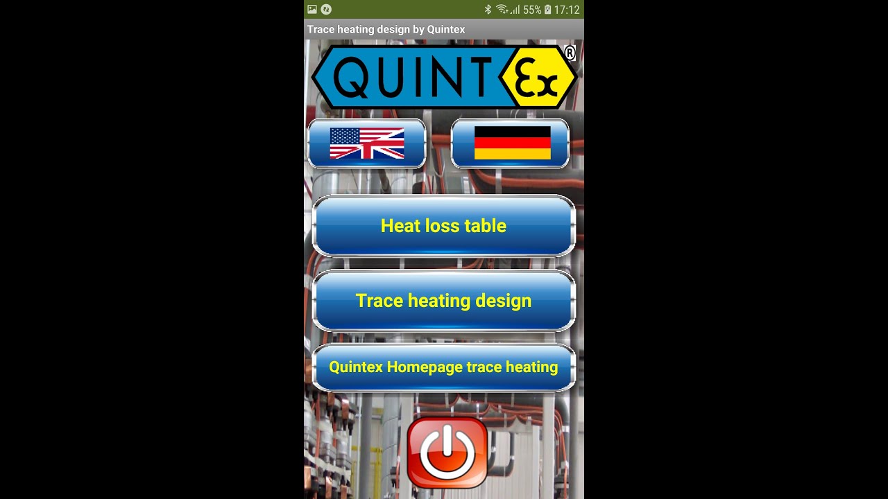 How to use the trace heating App of Quintex - YouTube