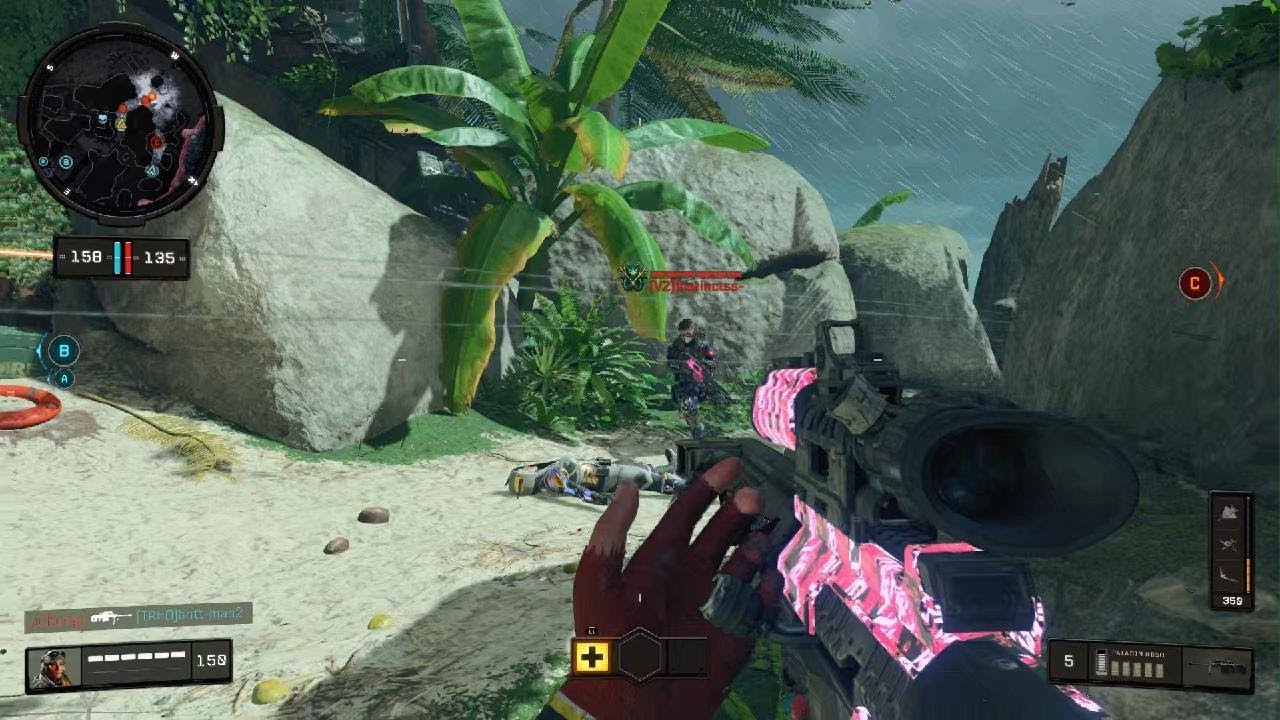 5 on quad feed (COD BO4) - YouTube