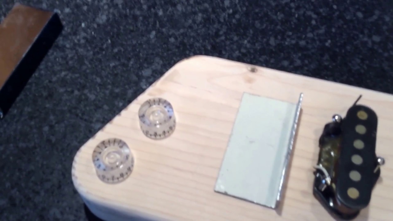 Making my 6 string lap steel guitar - YouTube