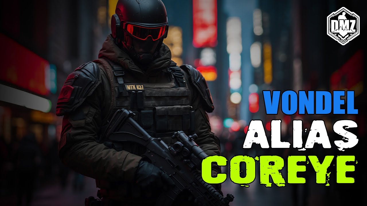 DMU: VONDEL - ALIAS "COREYE" - YouTube